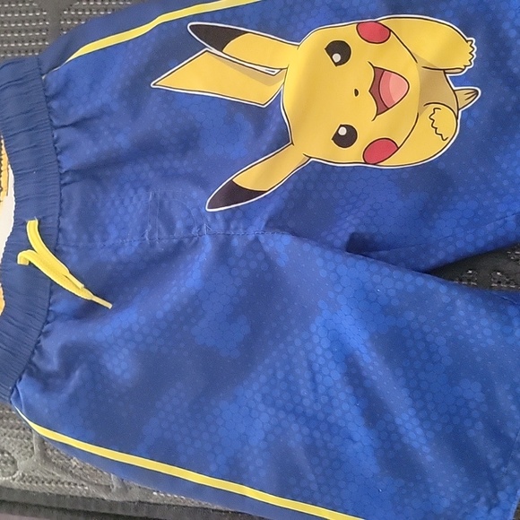 Swim | Pokemon Swim Suit Boys Small Yellow Blue | Poshmark